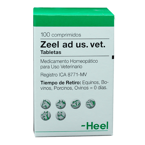 ZEEL COMPOSITUM AD US VET TAB 100 UND – Petopia Store