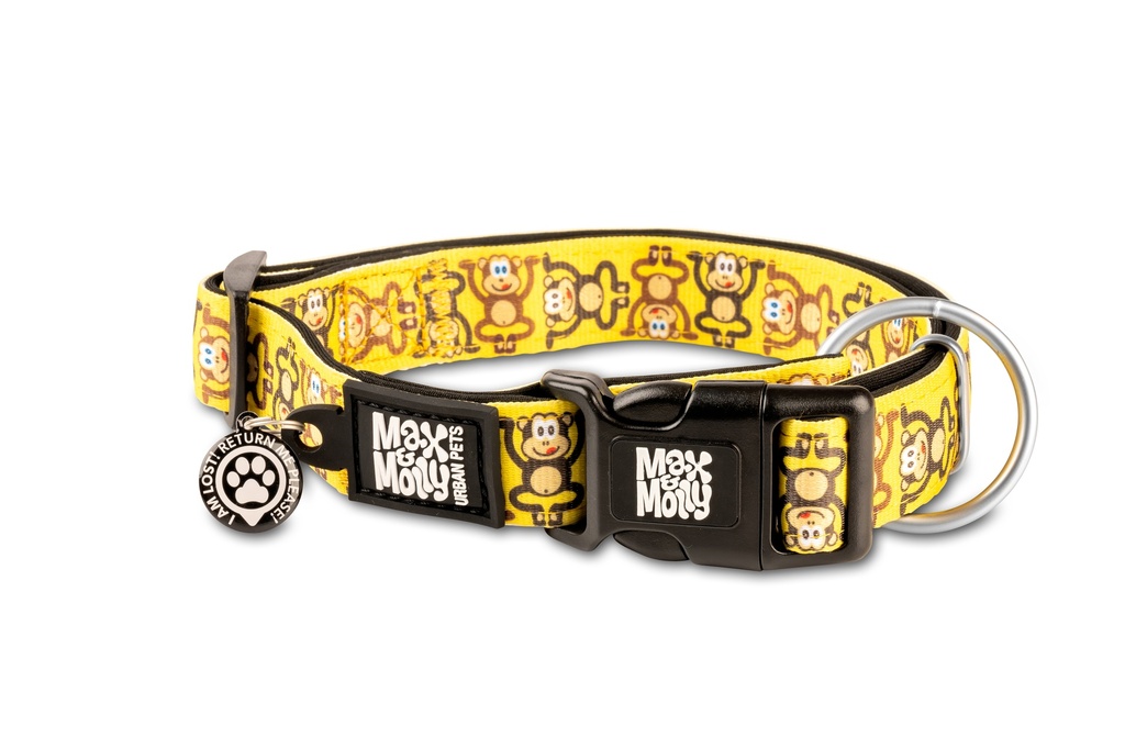 MAX & MOLLY ORIGINAL MONKEY MANIAC COLLAR PERRO LARGE – Petopia Store